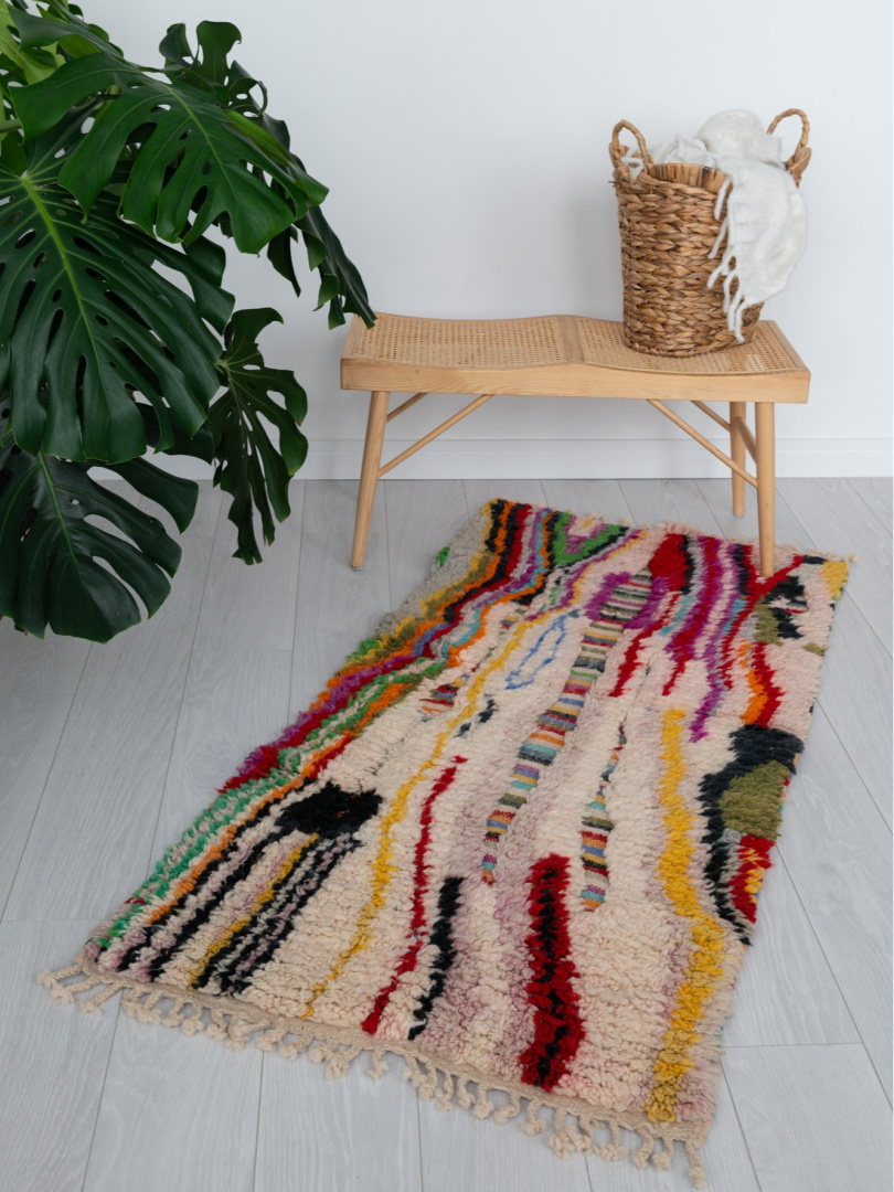 Wełniany dywan marokański Wodospad 0.86/1.74 m - Berbere - Berbere